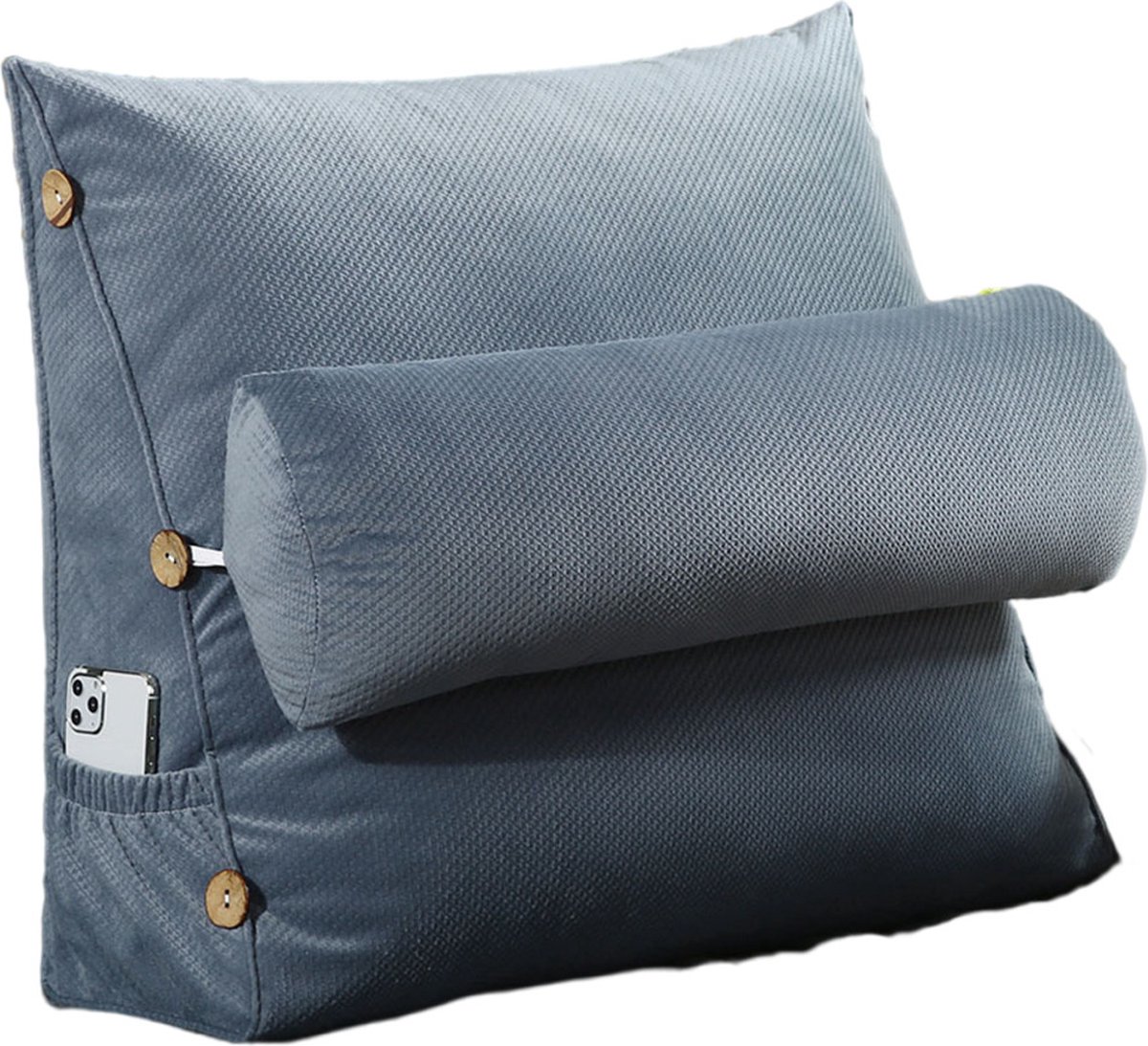 Coussin de lecture Dossier triangulaire Groot Coussins de dossier décoratifs pour le... | bol.com