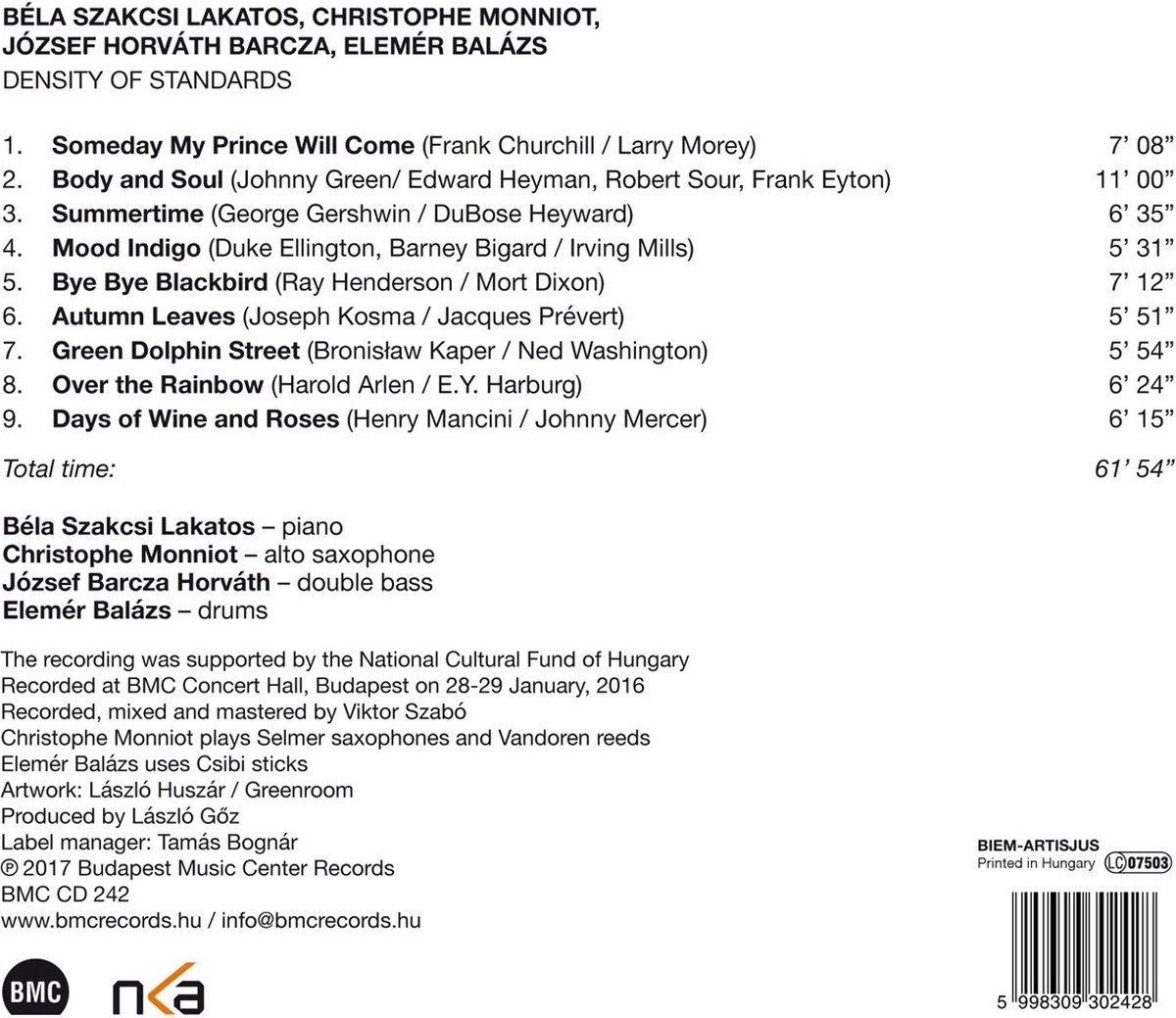 Miklos Lukacs & Eric Harland & Larry Grenadier - Cimbalom Unlimited (CD ...