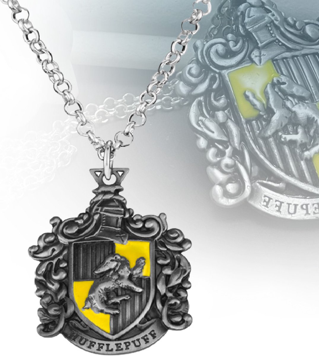 Hufflepuff - badge - Harry potter ketting - harry potter kleding ...