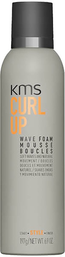 KMS - Curl Up - Wave Foam - 200 ml | bol
