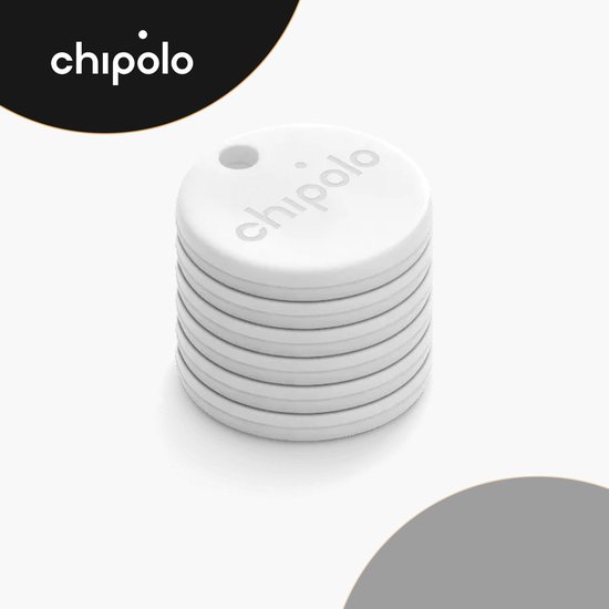 Chipolo One - Bluetooth GPS Tracker - Keyfinder Sleutelvinder - 6-Pack ...