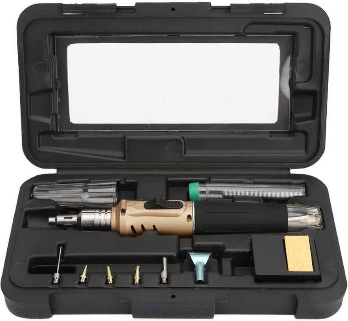 Nirabo® - 3-in-1 Gas Soldeerbout - Soldeerpistool - Butaan ...