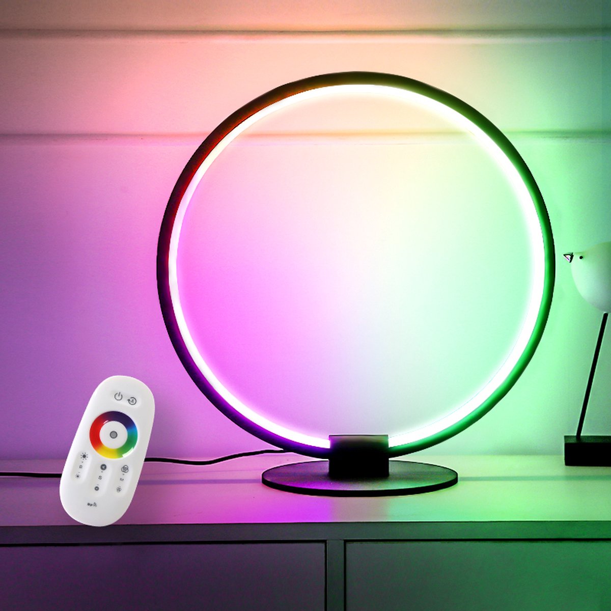 Hozard® Moderne LED Bureaulamp Z3 - RGB Smart Home - Dimbare ...