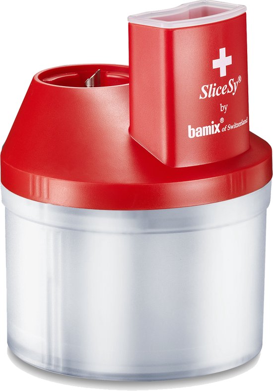 Bamix - SliceSy - Accessoireset - 6-delig - Rood | bol