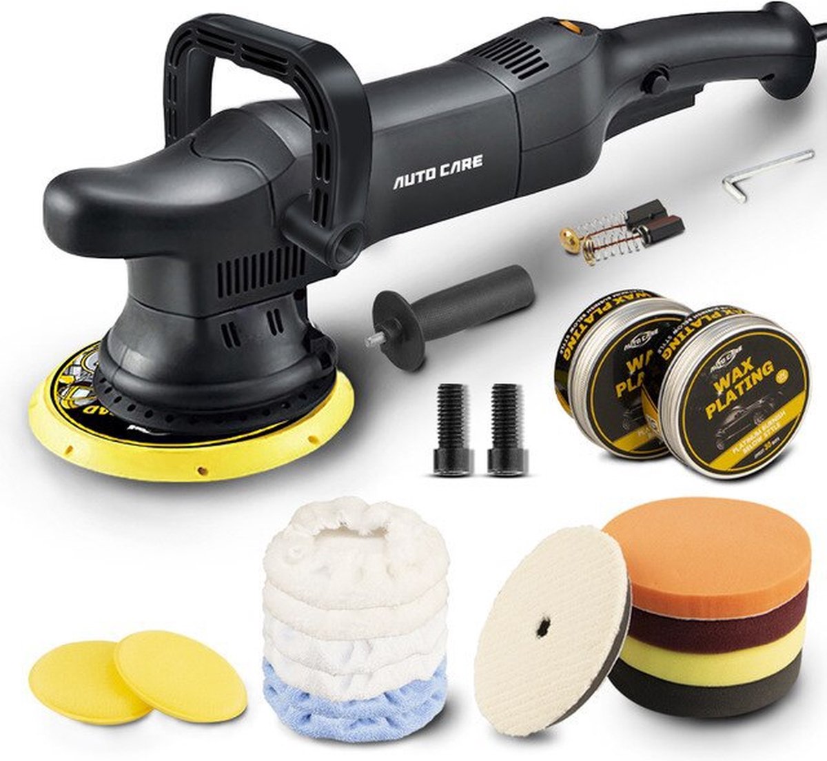 Frobin Polijstmachine - 700W Polijstmachine Auto - Set - Polijstpasta ...