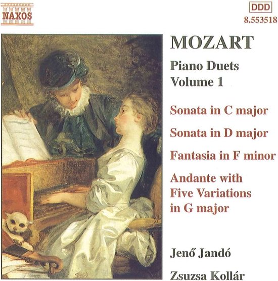 Jeno Jandó & Zsuzua Kollár - Mozart: Piano Duets 1 (CD), Jeno Jandó & Zsuzua Kollár |... | bol