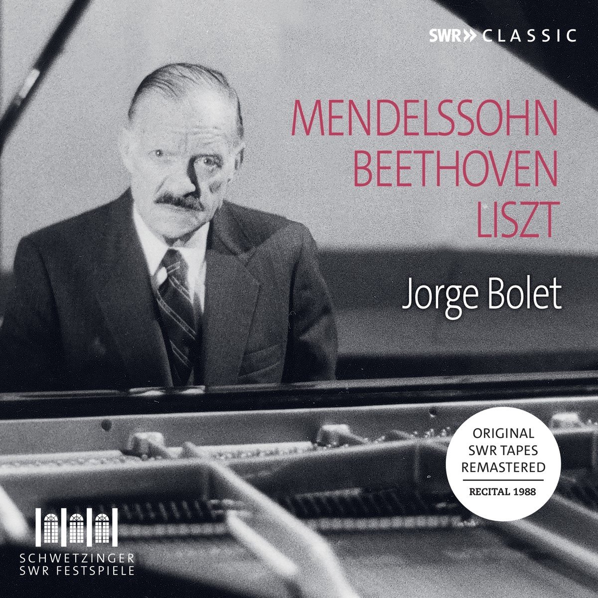Jorge Bolet - Piano Recital 1988: Works By Beethoven. Mendelssohn ...