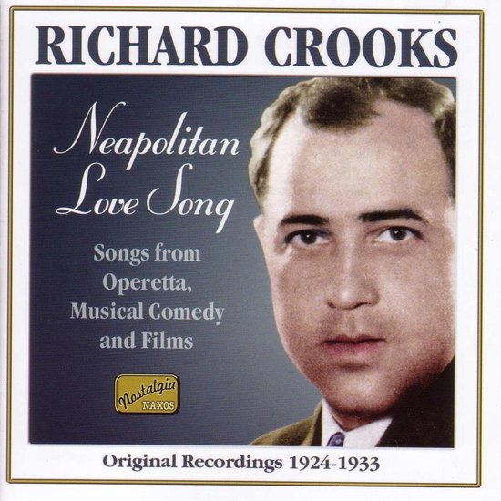 Richard Crooks - Operetta, Films And Comedy Songs (CD), Richard Crooks ...