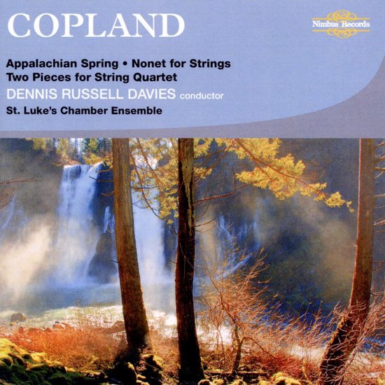 St. Luke's Chamber Ensemble, Dennis Russell Davies - Copland: Appalachian Spring,... | bol