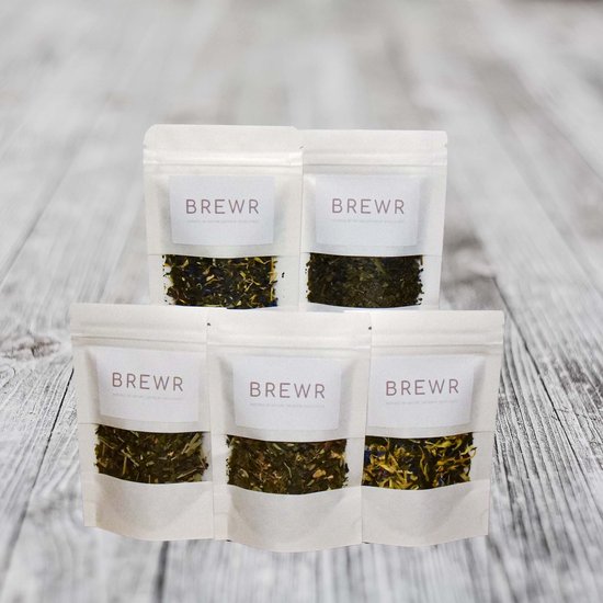 Brewr Tea - Organische groene thee - proefpakket | bol.com