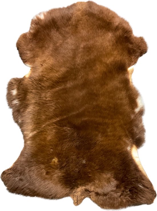 Euroskins Schapenvacht Vloerkleed - Bruin - 105x79 cm - Marcel | bol.com