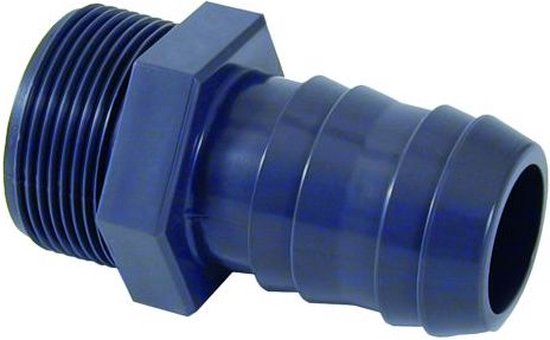 PVC slangtule ½" buitendraad x 20mm PN10 | bol