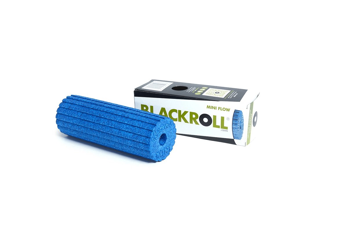 Blackroll Mini Flow Foam Roller 15 cm Blue | bol.com