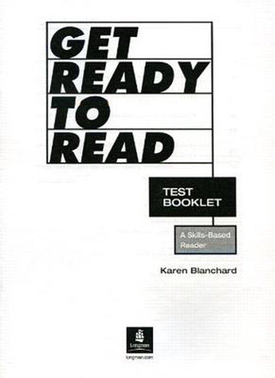 Get Ready to Read Test Booklet | 9780131941816 | Karen Blanchard ...