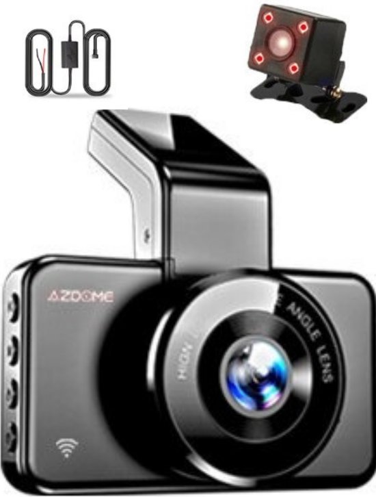 Raykon Dashcam Full-Hd - Video Recorder - Voor en Achter camera - Parkeermonitor - 170... | bol