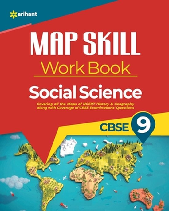 Map Skill Workbook Social Science Class 9 | 9789325790414 | Arihant ...