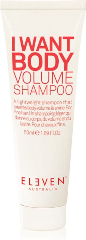 Eleven Australia I WANT BODY volume Shampoo 50ml | bol