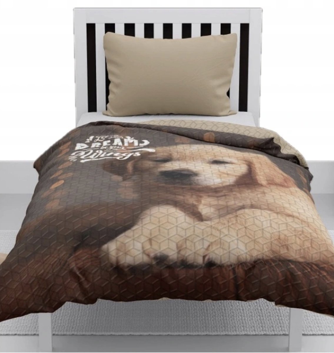 Honden Bedsprei- Deken- Labrador- 170x210- Polyester- lichtgewicht ...