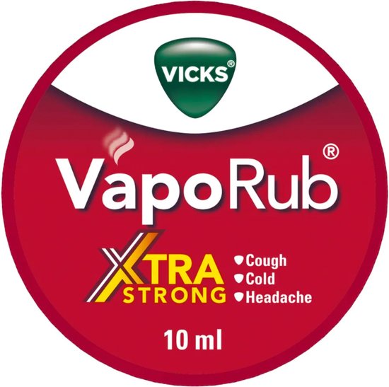 3x 10 ml Vicks Vaporub Xtra Strong, extra sterk | bol