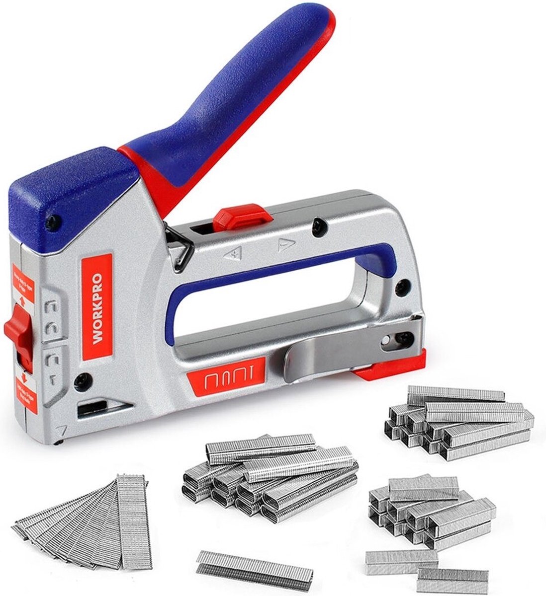 Schiethamer Blauw - Grote Nietmachine - Inclusief 800 Nietjes - Tacker ...