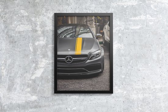 Poster Mercedes C63 AMG - 21x30cm - Premium Museumkwaliteit - Uit Eigen ...