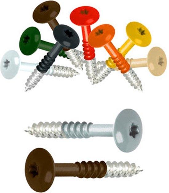 Schroeven voor montage Trespa platen - Torx 20 - 4,8x25mm - RVS ...