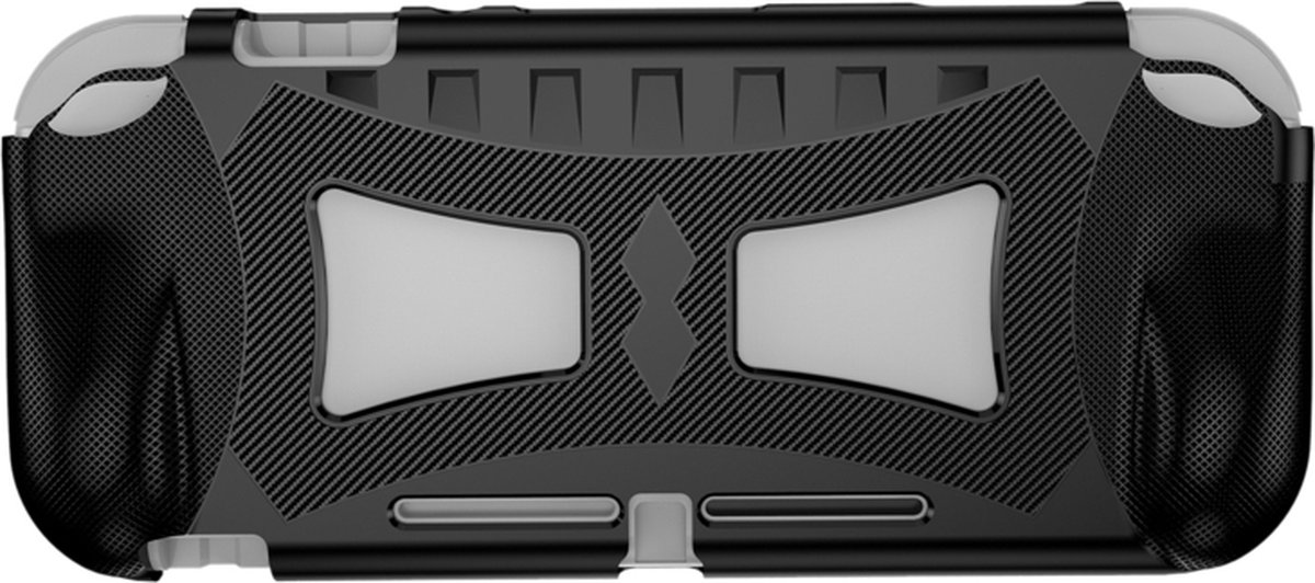 Grip Tpu Bescherm Hoes Skin Geschikt Voor Nintendo Switch Lite Zwart