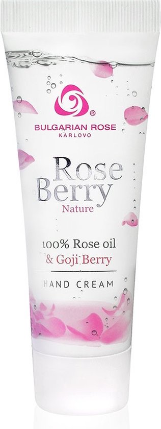 Hand cream Rose Berry Nature | Voedende en hydraterende handcrème met ...