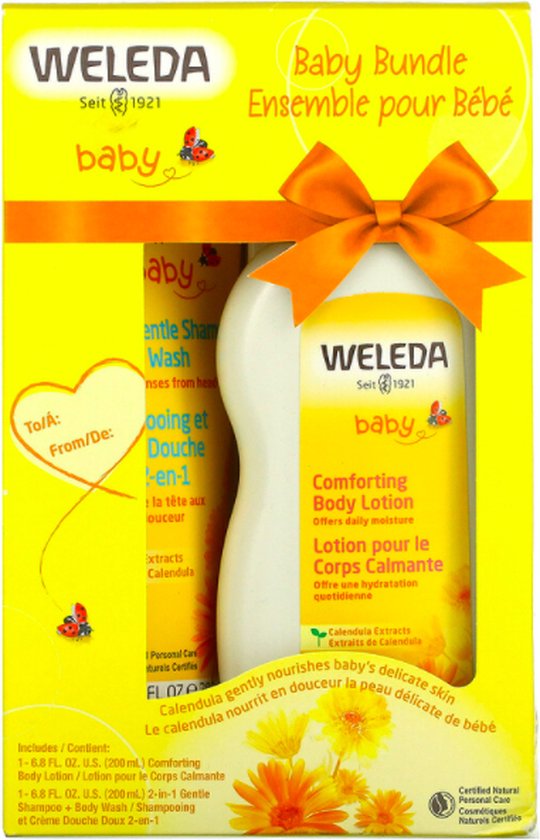 Weleda - Baby Bundle Set - Calendula - 2 Piece Set | bol.com