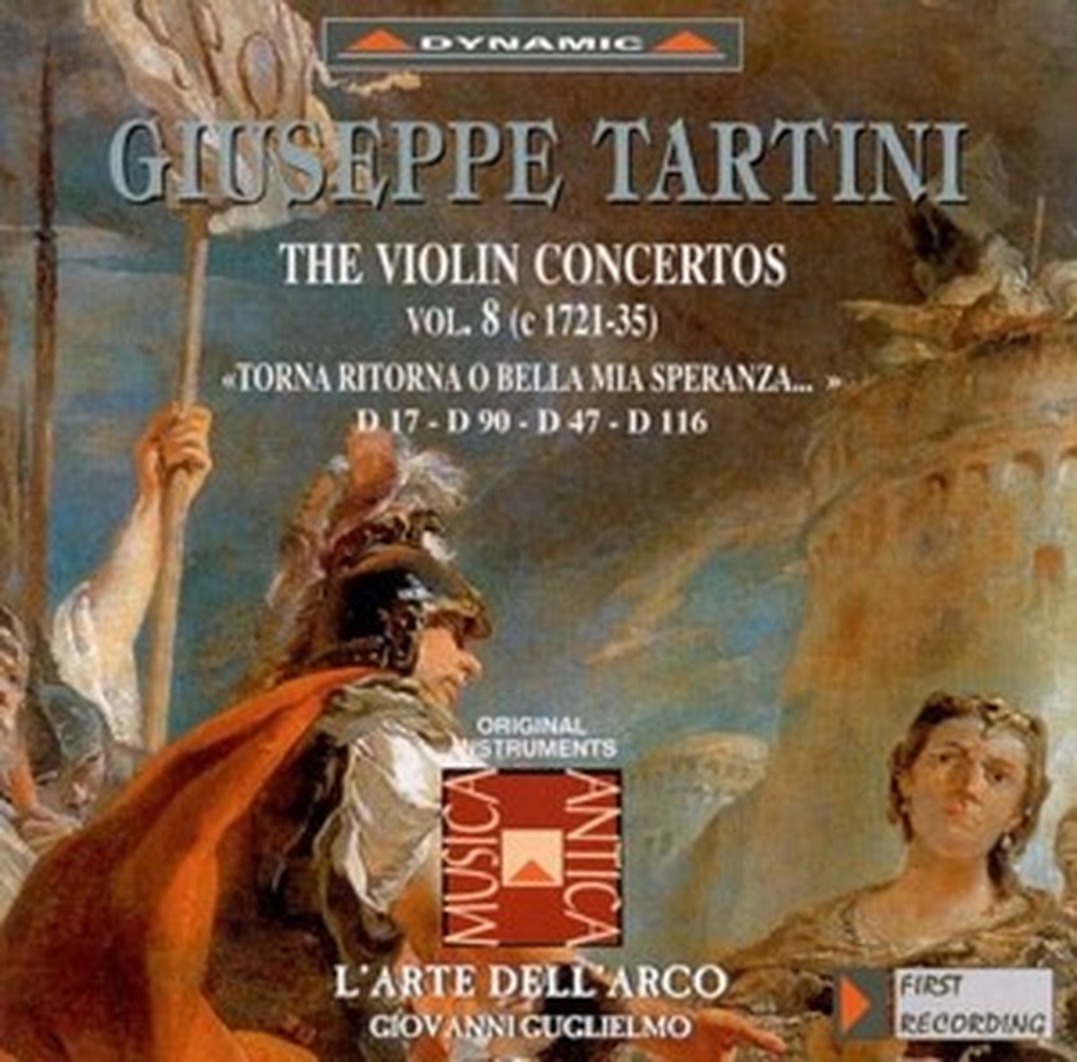 Tartini - Violin Conc Vol 8 (CD), Giovanni Guglielmo | Muziek | bol.com