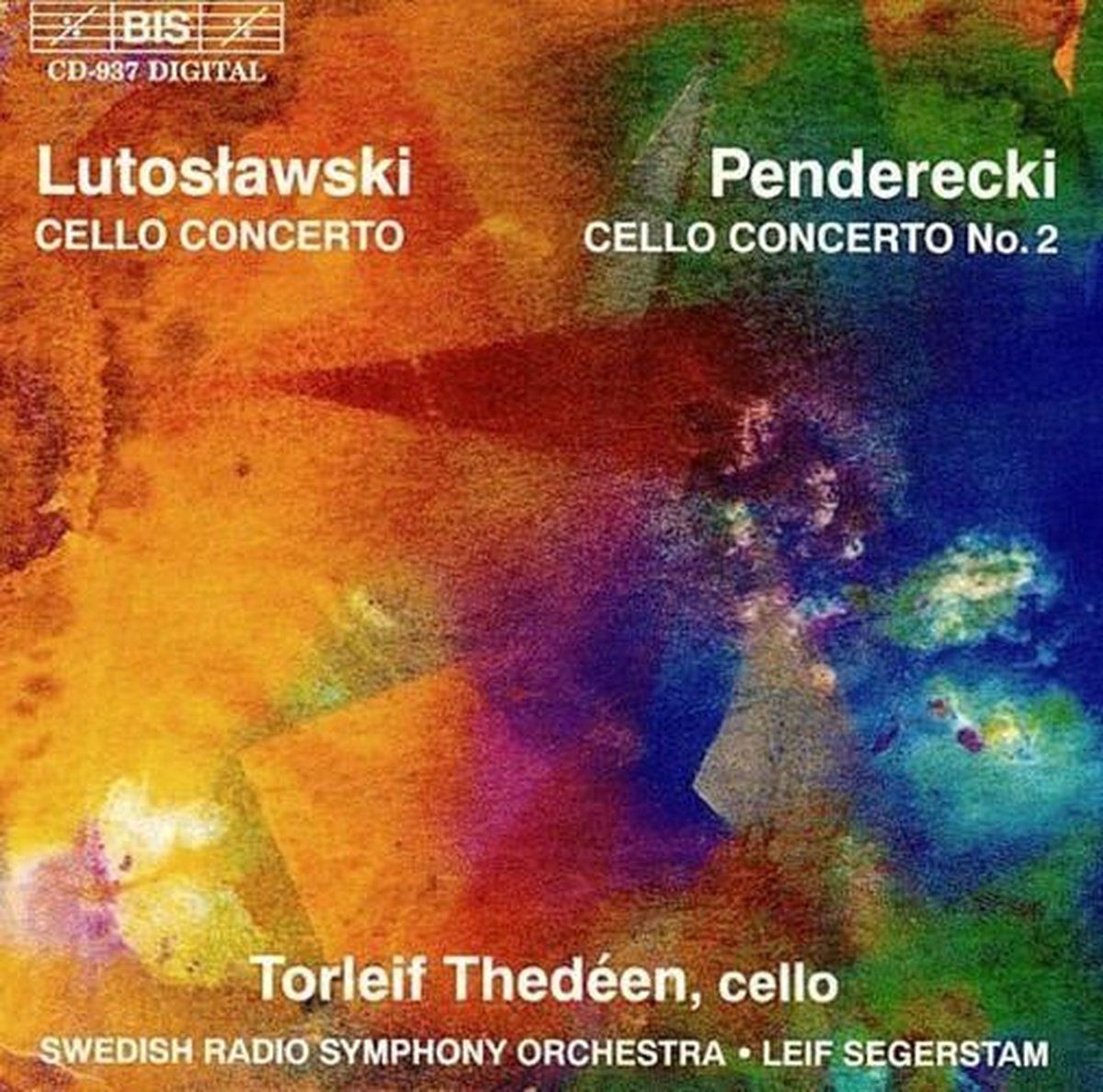 Torleif Thedéen, Swedish Radio Symphony Orchestra, Leif Segerstam ...