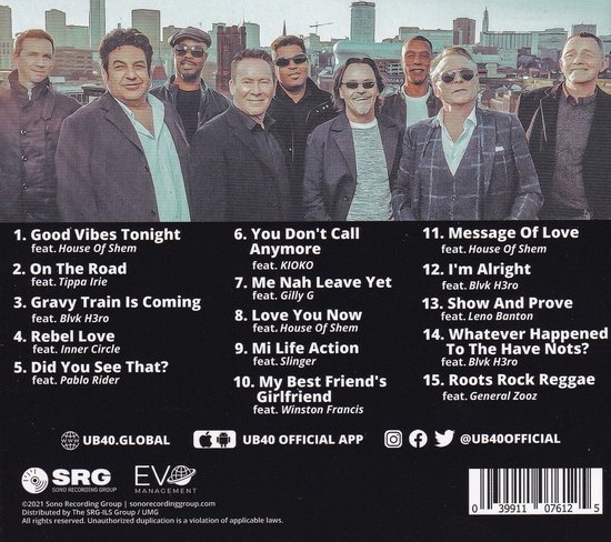 UB40 - Bigga Baggariddim (CD), UB40 | Muziek | bol