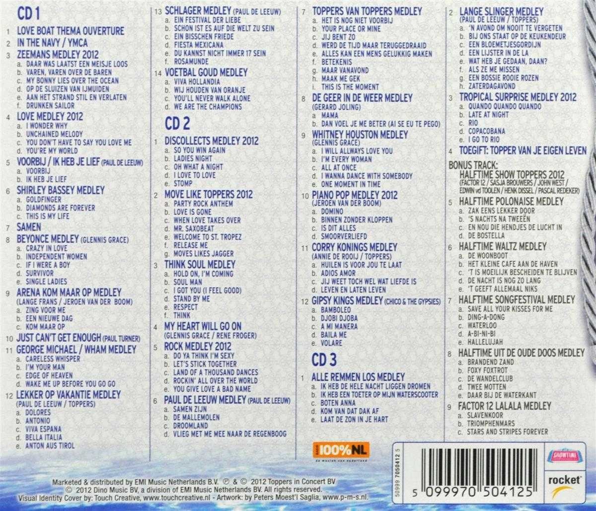 De Toppers - Toppers In Concert 2012 (3 CD), De Toppers | CD (album ...