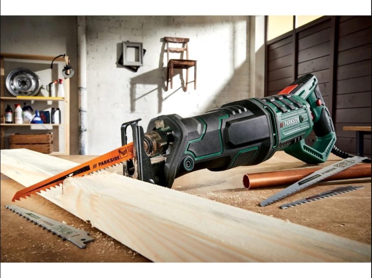 PARKSIDE® Reciprozaagbladen »PFSZ 3 Groen zagen «, 3 stuks - Geschikt ...
