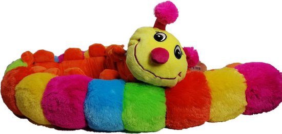 Pluche Duizendpoot/Rups knuffel - 125 cm lang - Kinderen - Speelgoed ...