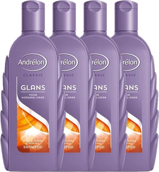 Andrelon Classic Shampoo Glans - Multi Pack - 4 x 300ml | bol.com