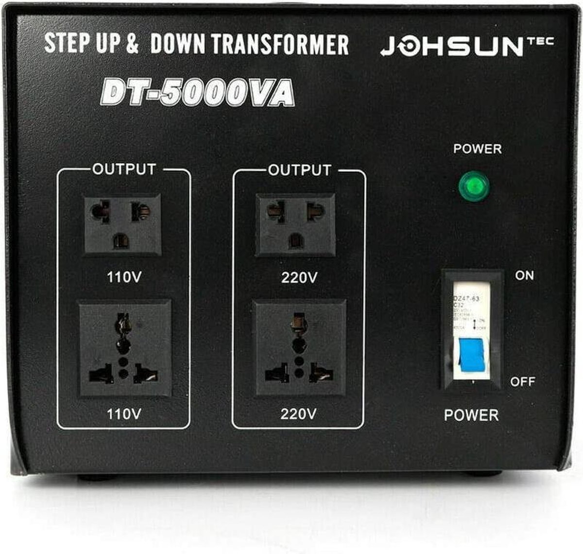 Omvormer 5000 watt DT-5000VA spanningsomvormer Voltage Converter 220V naar 110V... | bol