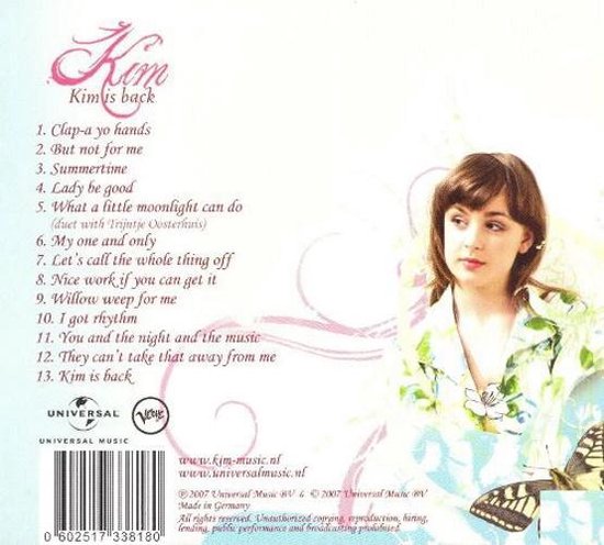 Kim Is Back, Kim Hoorweg | CD (album) | Muziek | bol