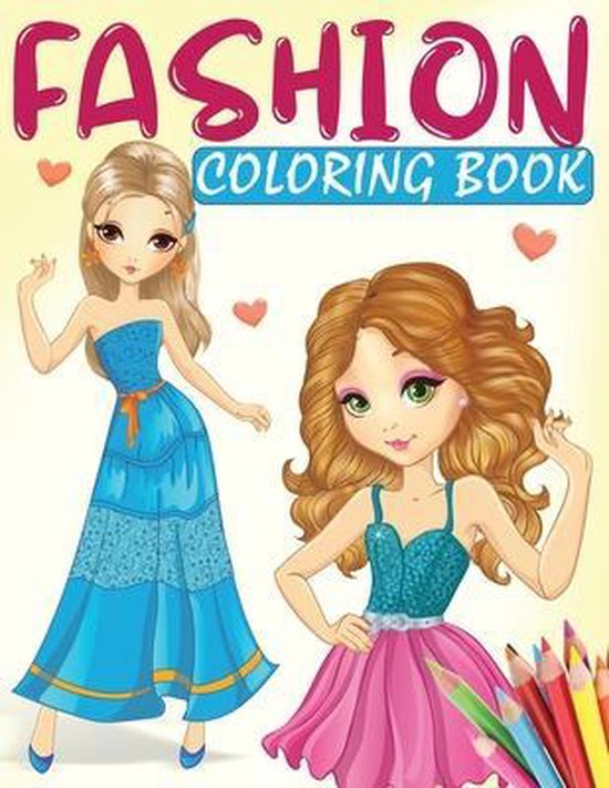 Fashion Coloring Book, Angela Kidd | 9781956212143 | Boeken | bol.com