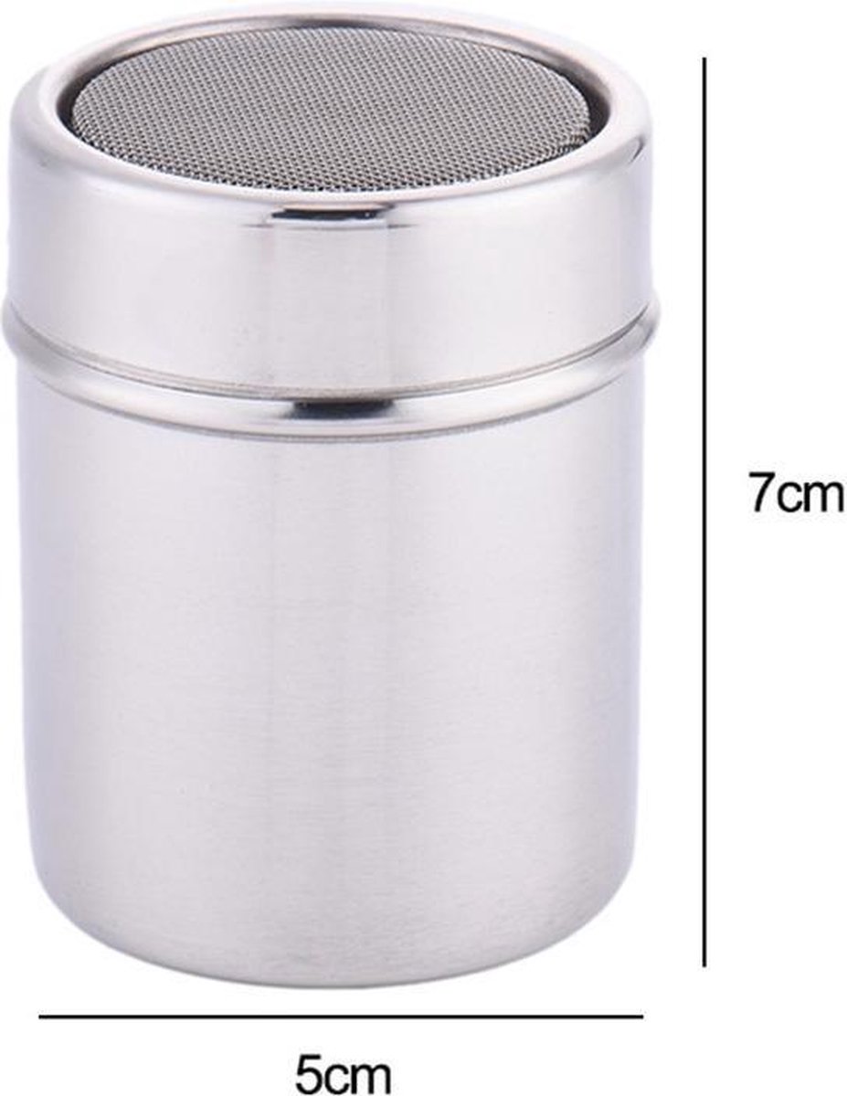 Cacao strooier - Kruiden strooier - Poedersuiker strooier - Kaneel ...