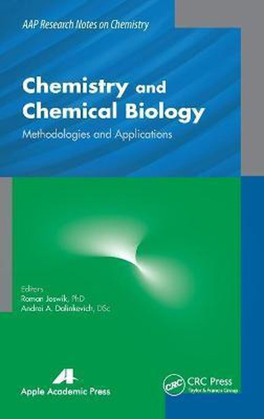 Chemistry and Chemical Biology | 9781771880183 | Boeken | bol.com