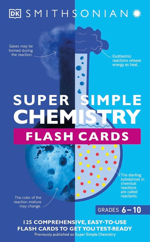 Super Simple Chemistry Flash Cards, Grades 6-10 | 9780744044140 ...