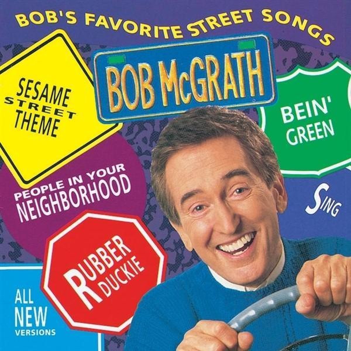 Bob McGrath - Bob's Favorite Street Songs (CD), Bob Mcgrath | CD (album ...