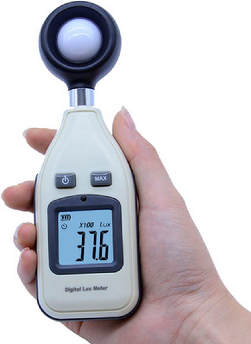 Lichtsterkte meter Lumen meten 0 - 200.000 Digitale LUX meter / HaverCo ...