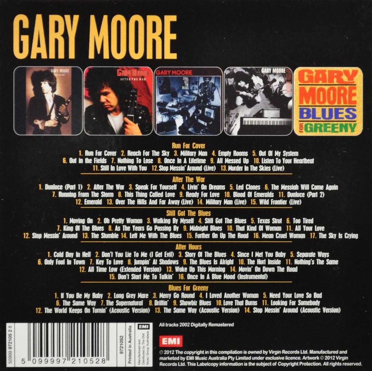 Gary Moore - 5 Album Set (CD), Roxy Music | CD (album) | Muziek | bol.com