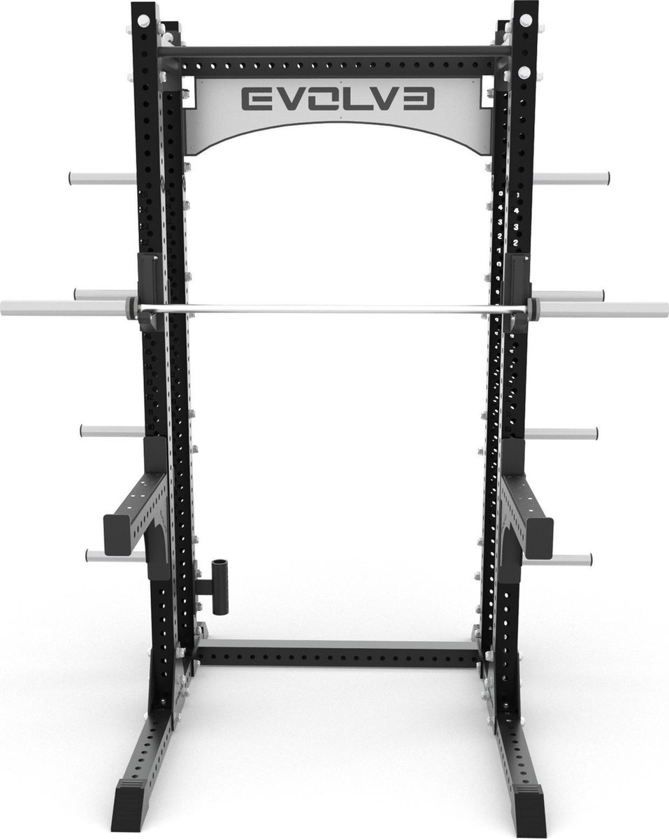 Evolve Fitness HR208 - Squat Rack / Squat Rek / Half Rack Krachtstation ...