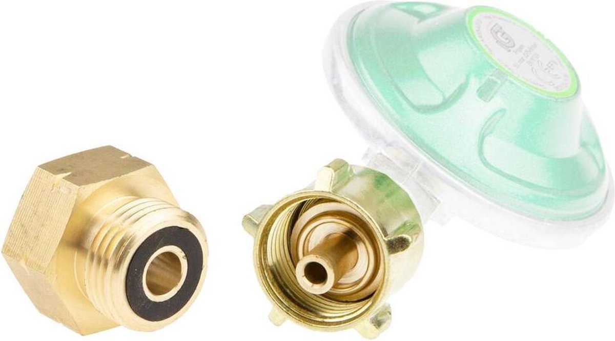 Verloop van shell naar Din - Kraan adaptor met rubber ring | bol.