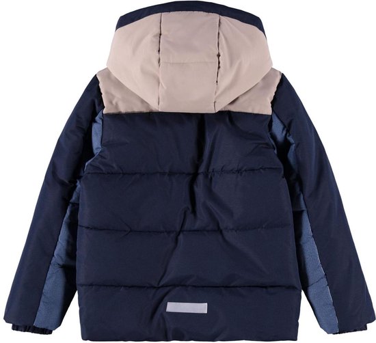 Name-it Jongens Winterjas Marco Silver Mink - 140 | bol