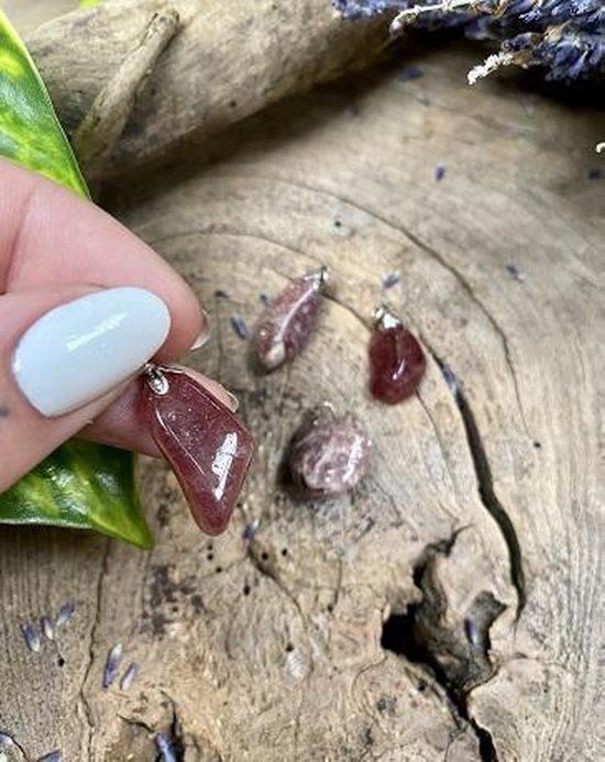 Ruben Robijn Aventurijn paars edelsteen hanger | bol.com