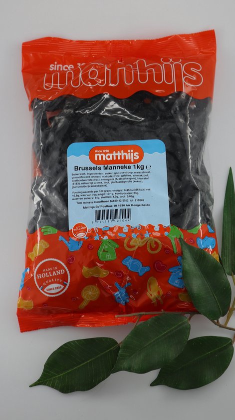 Matthijs Drop Brussels Manneke - 1 kilo | bol.com